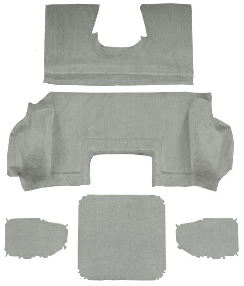 1999-2000 Chevrolet Corvette Hardtop Rear Carpet Mass – Hydro Electric