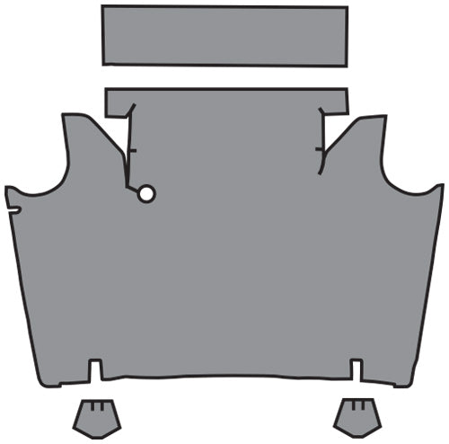 1966-1967 Mercury Comet Trunk Mat Fleece – Hydro Electric